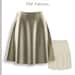 Half Circle Skirt Sewing Pattern With Lining, With Instructions to Sew ...