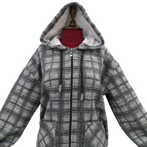 Hooded Fall Coat Sewing Pattern, Oversize Coat Pattern, With Video ...