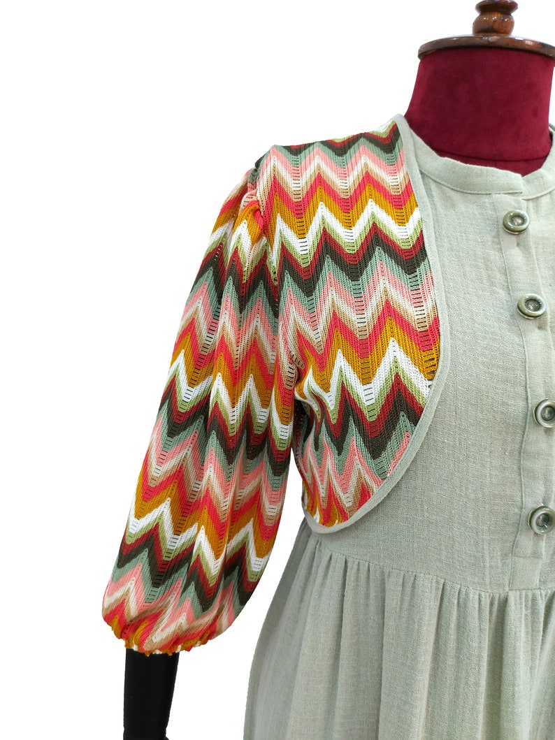 Short Bolero Sewing Pattern, Written and Video Instructions to Sew It ...