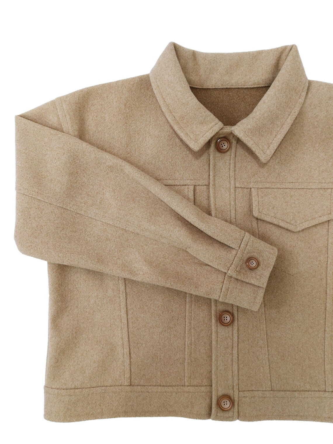 Cropped Jacket Sewing Pattern, With Written Instructions to Sew It. - Etsy