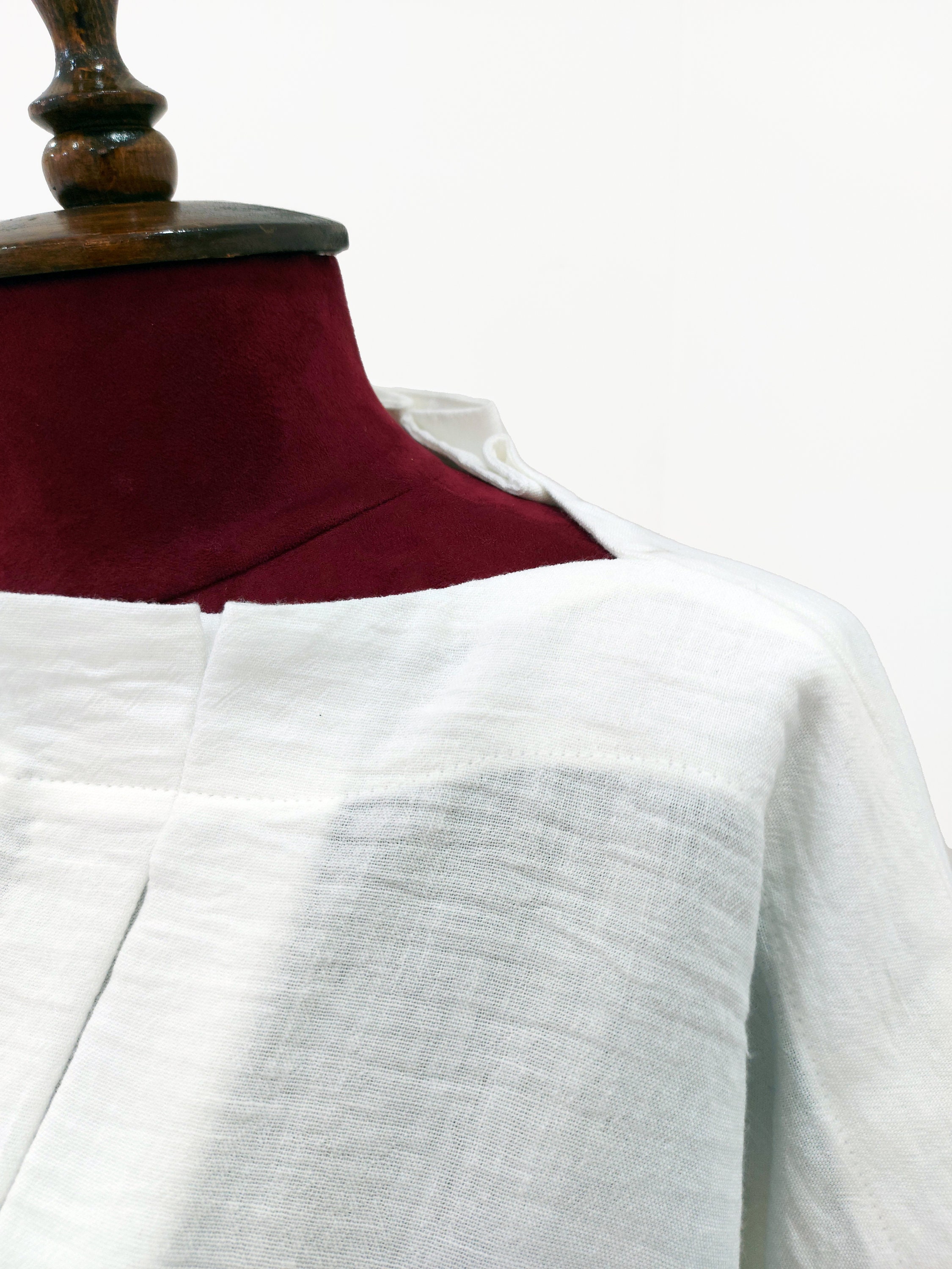 Boho Blouse Sewing Pattern, Pleated Linen Blouse, With Video ...