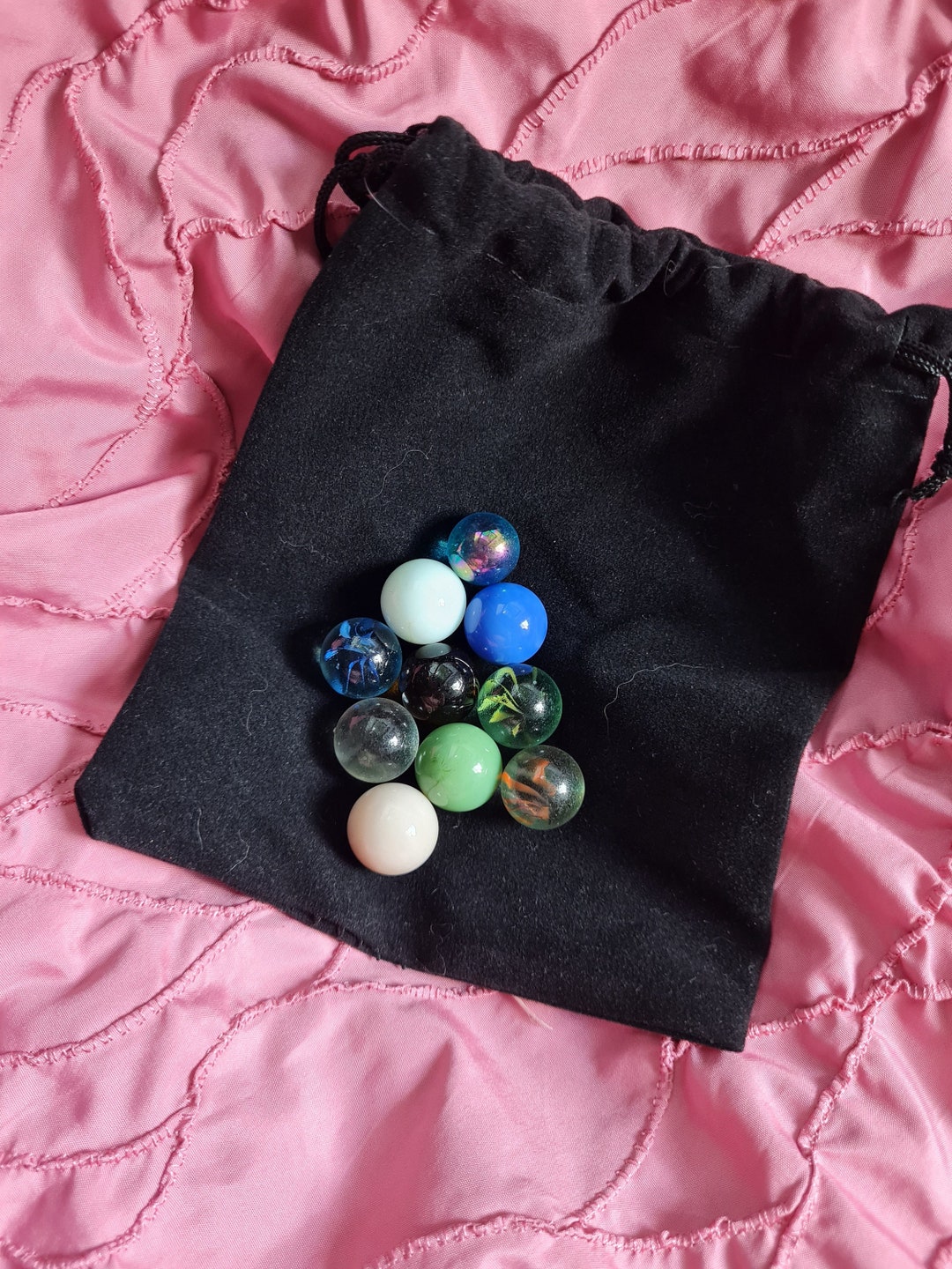 Marbles in a Sack Secret Draw - Etsy