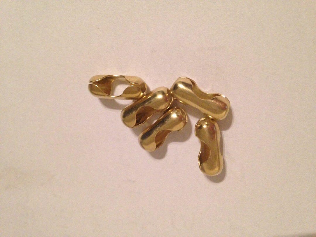5 Roller - Roman - Vertical Blind Metal Brass Chain Joiners ...