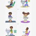 3 Set(girls)| Kids Washroom Art | Printable Digital Art | 3 Set, Kids ...