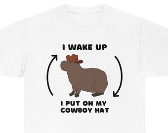 Capybara Cowboy Hat - Etsy