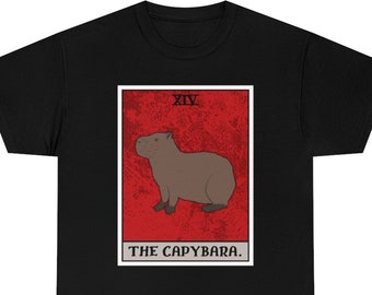 I Pull up Capybara Card - Etsy