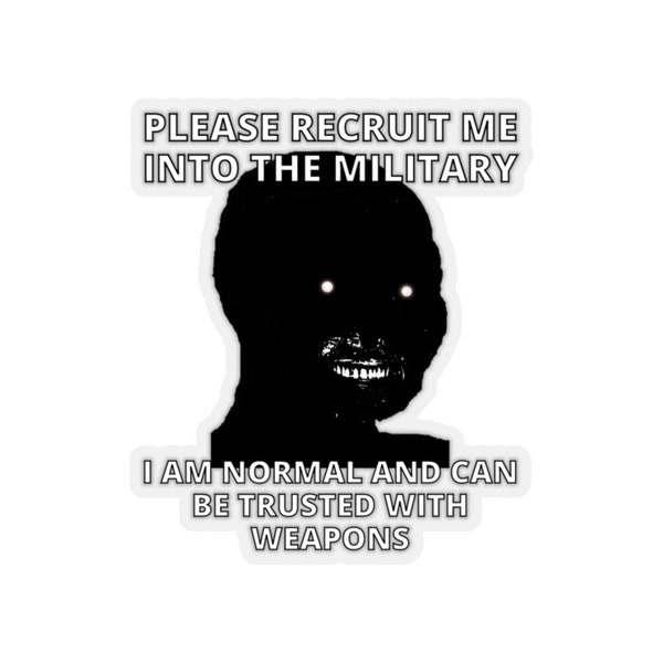 Wojak Sticker - Etsy