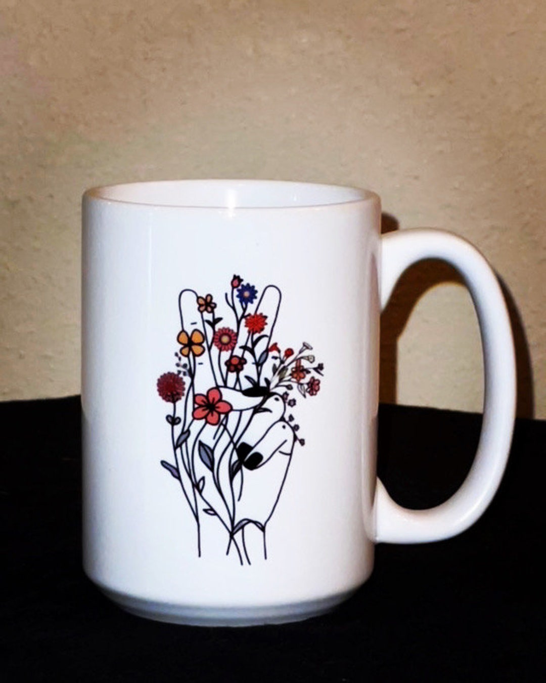 15oz Mug With Sublimation Prints on Both Sides. 12.00 - Etsy