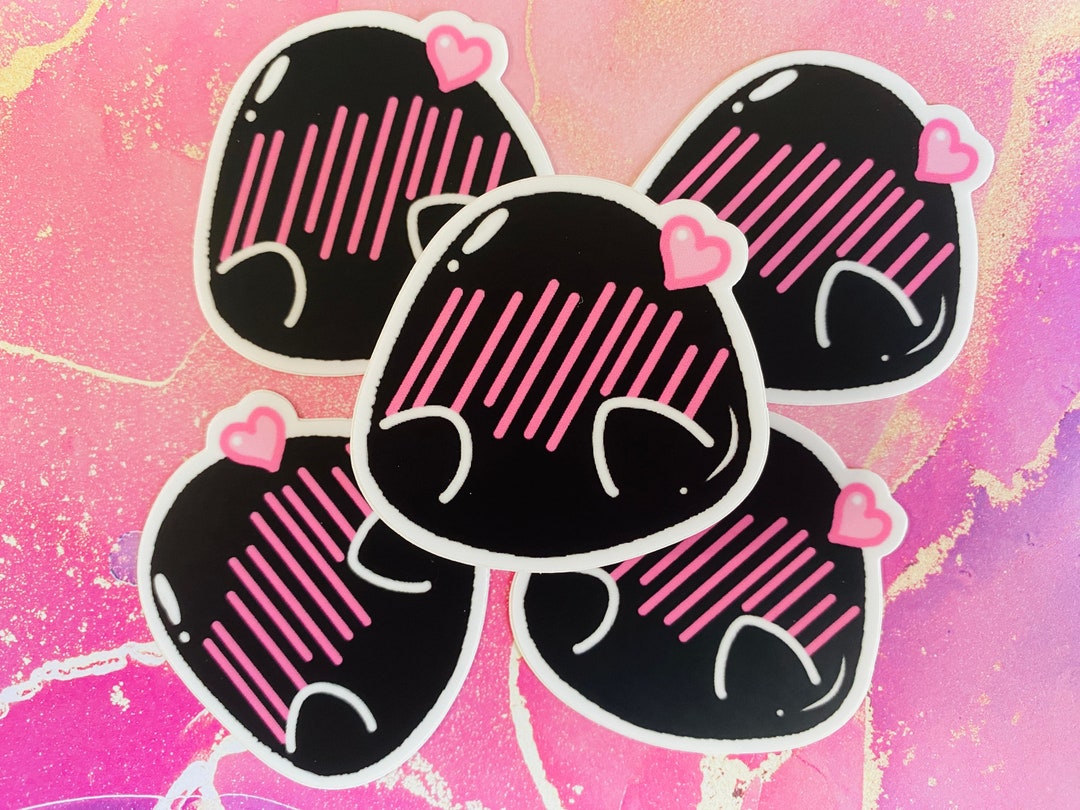 Blushing Slime Vinyl Sticker - Etsy