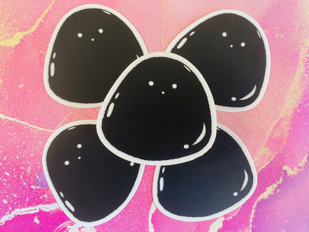 Shocked Slime Vinyl Sticker - Etsy