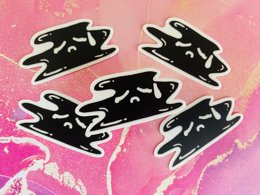 Sad Slime Vinyl Sticker - Etsy