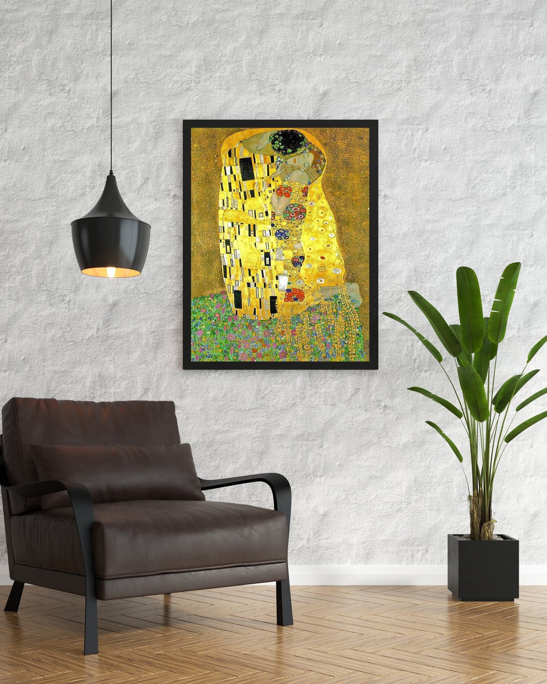 Framed the Kiss Gustav Klimt, Austrian Symbolist Painter, Fine Art ...