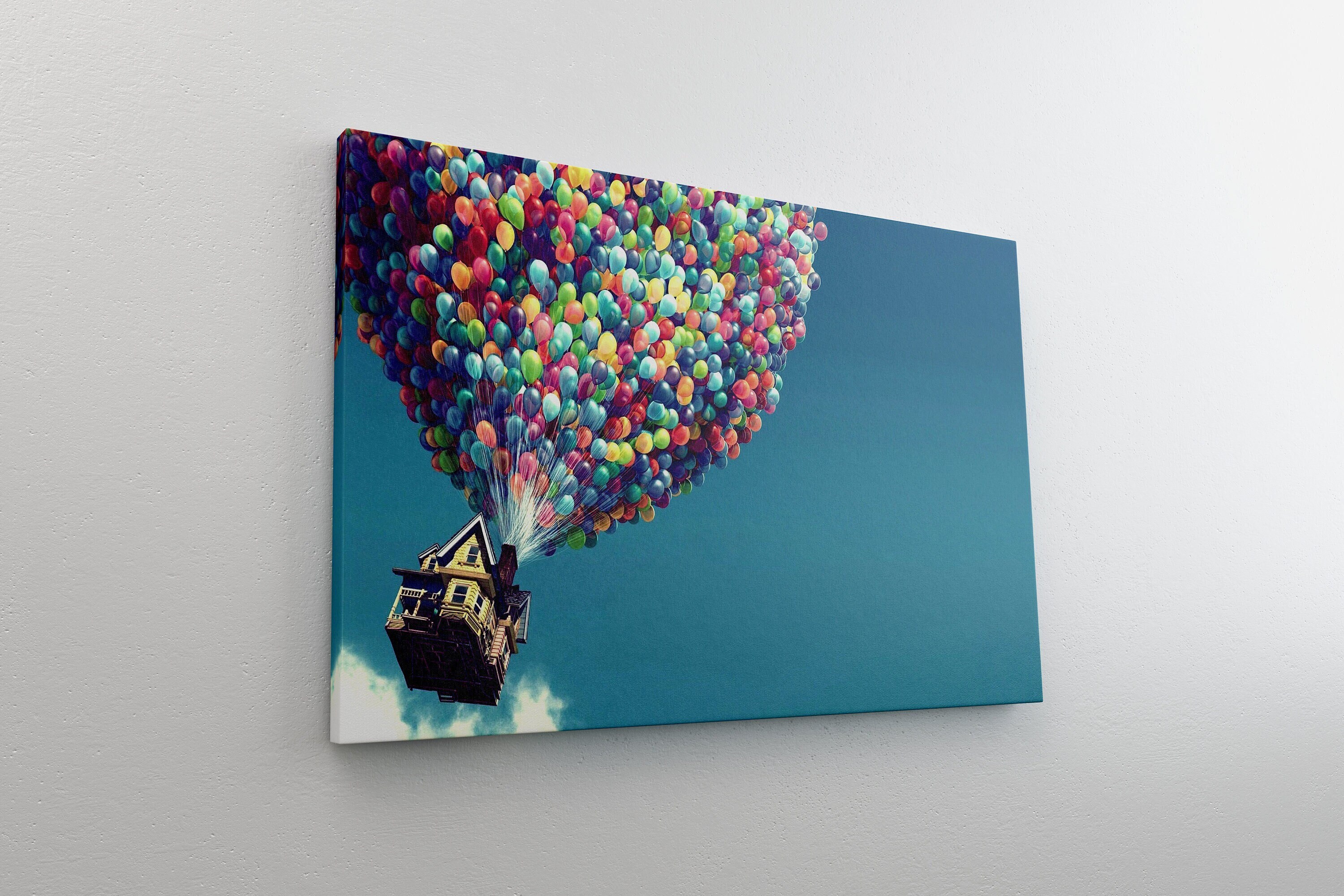 Pixar Up Painting