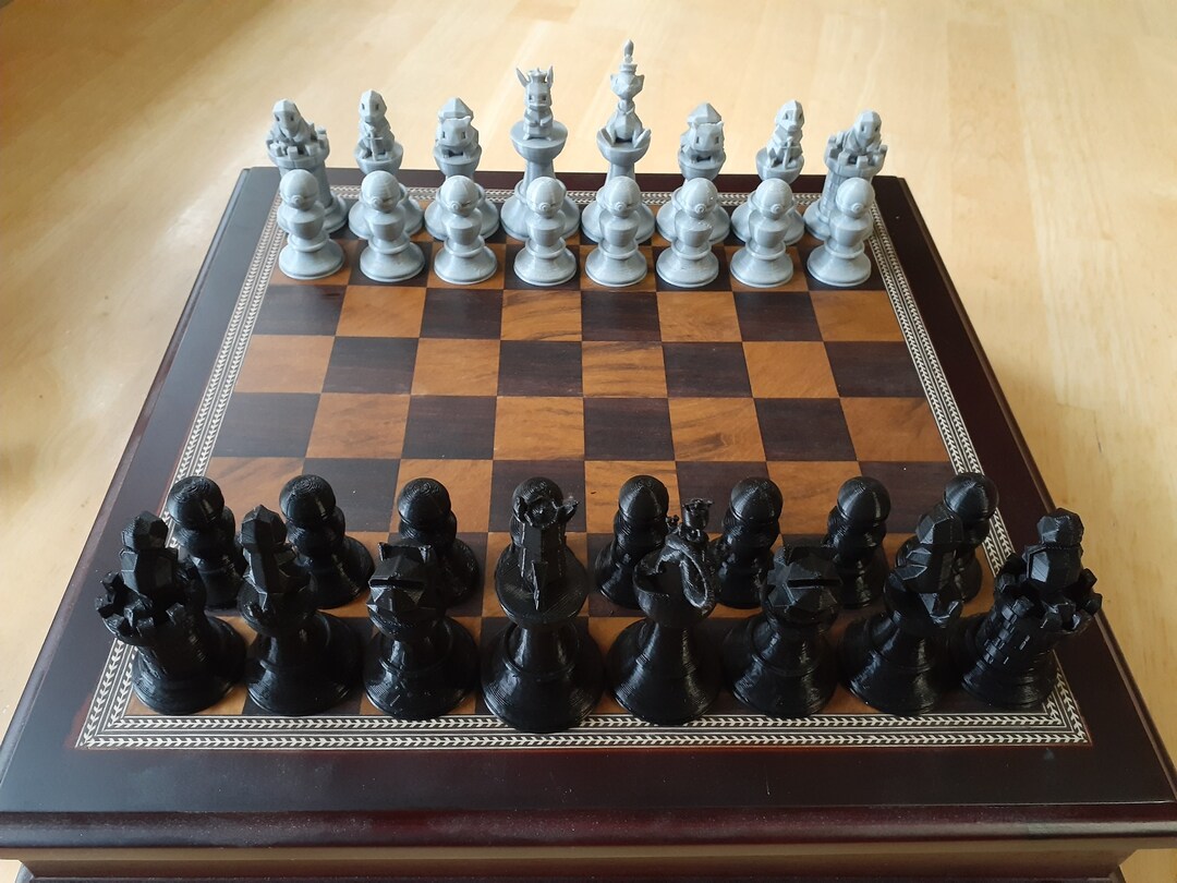 Pokemon Chess Set - Etsy