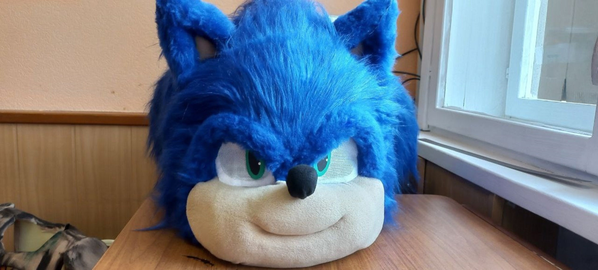 Sonic the Hedgehog Costume Sonic Mask - Etsy