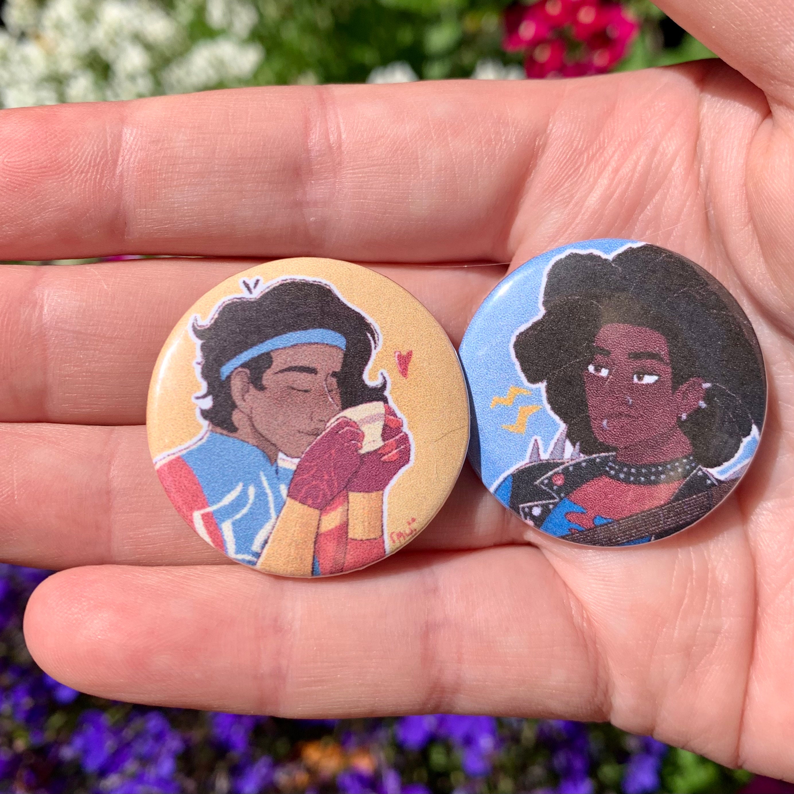 Spider-man Across the Spiderverse Button Set // 1.25in Pin Badge - Etsy