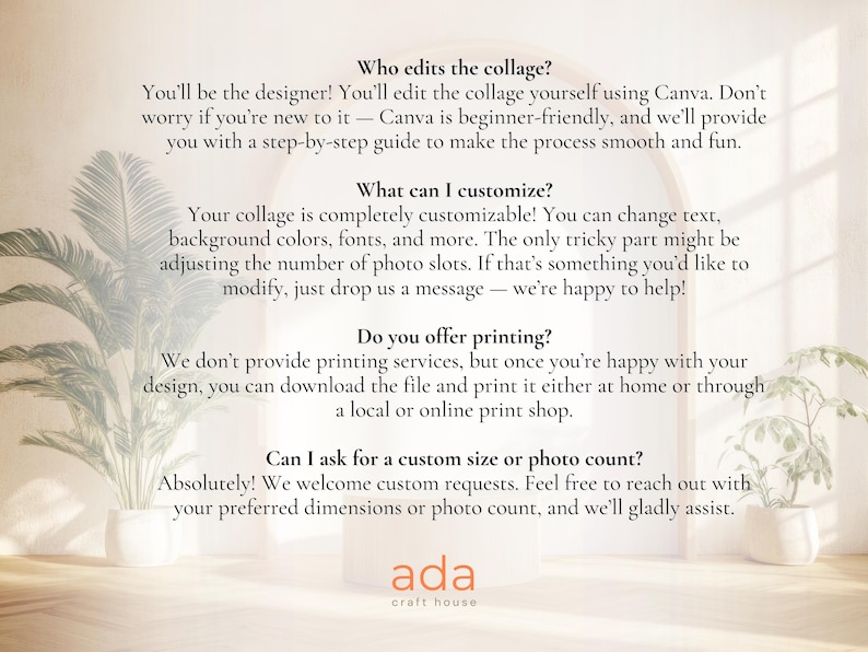 Class of 2026 Graduation Photo Collage Welcome Sign: Editable Canva ...