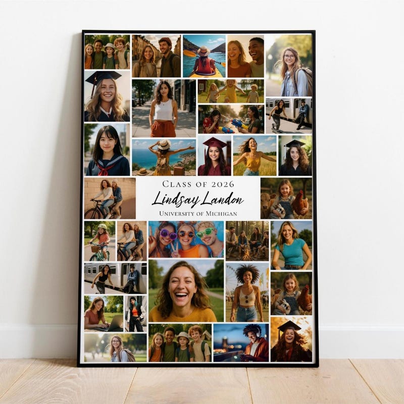 Graduation Collage - Etsy