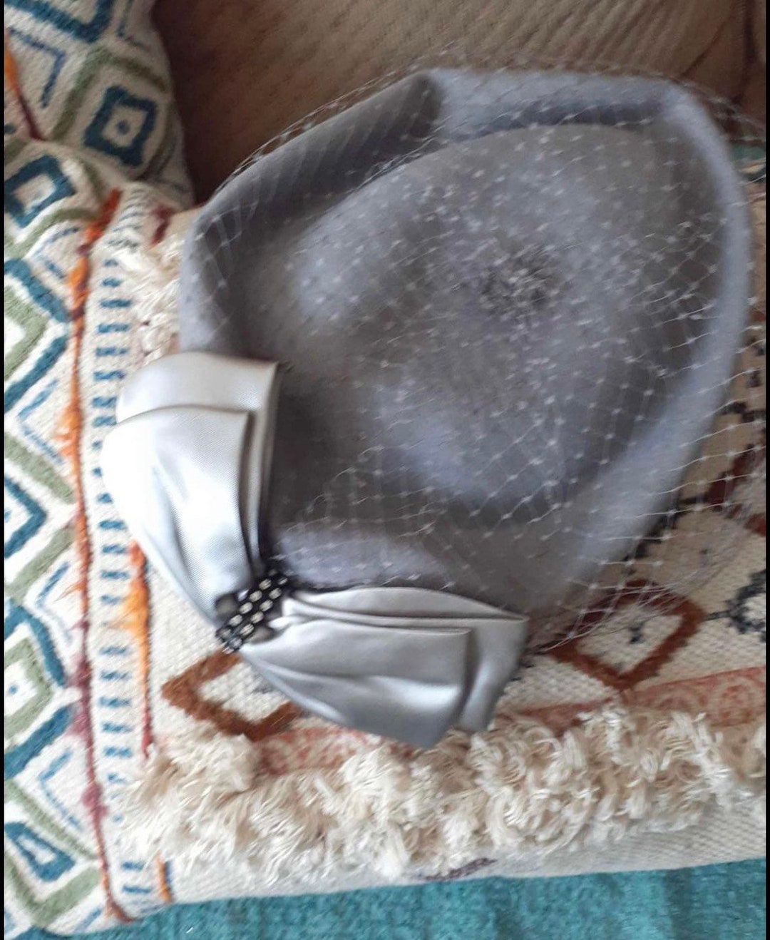 Vintage 1950s-60s Pillbox Grey DOESKIN Hat - Etsy