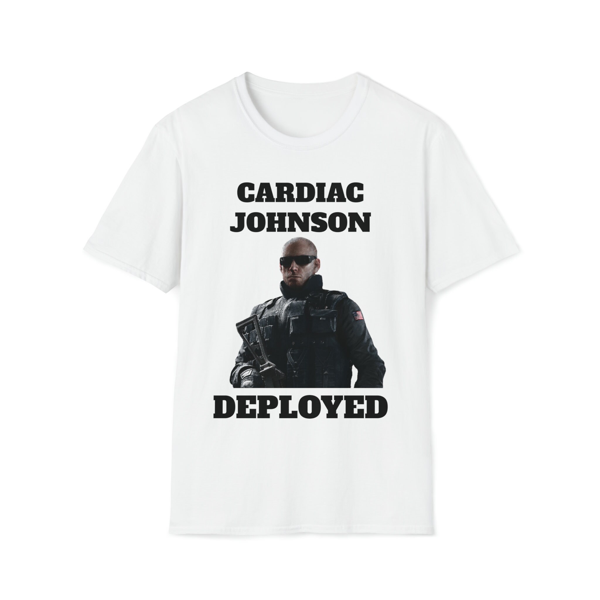 Cardiac Johnson Deployed T-shirt - Etsy