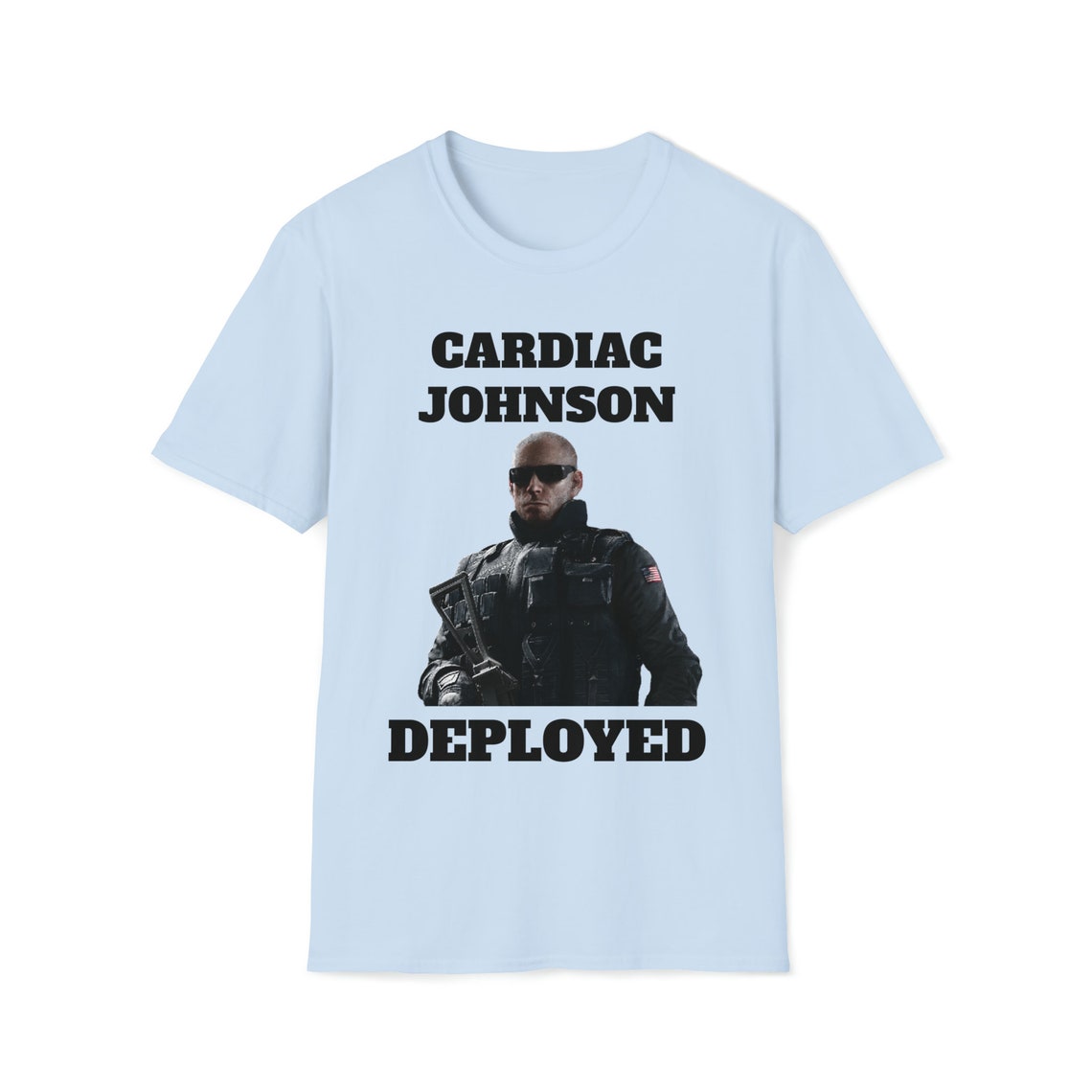 Cardiac Johnson Deployed T-shirt - Etsy