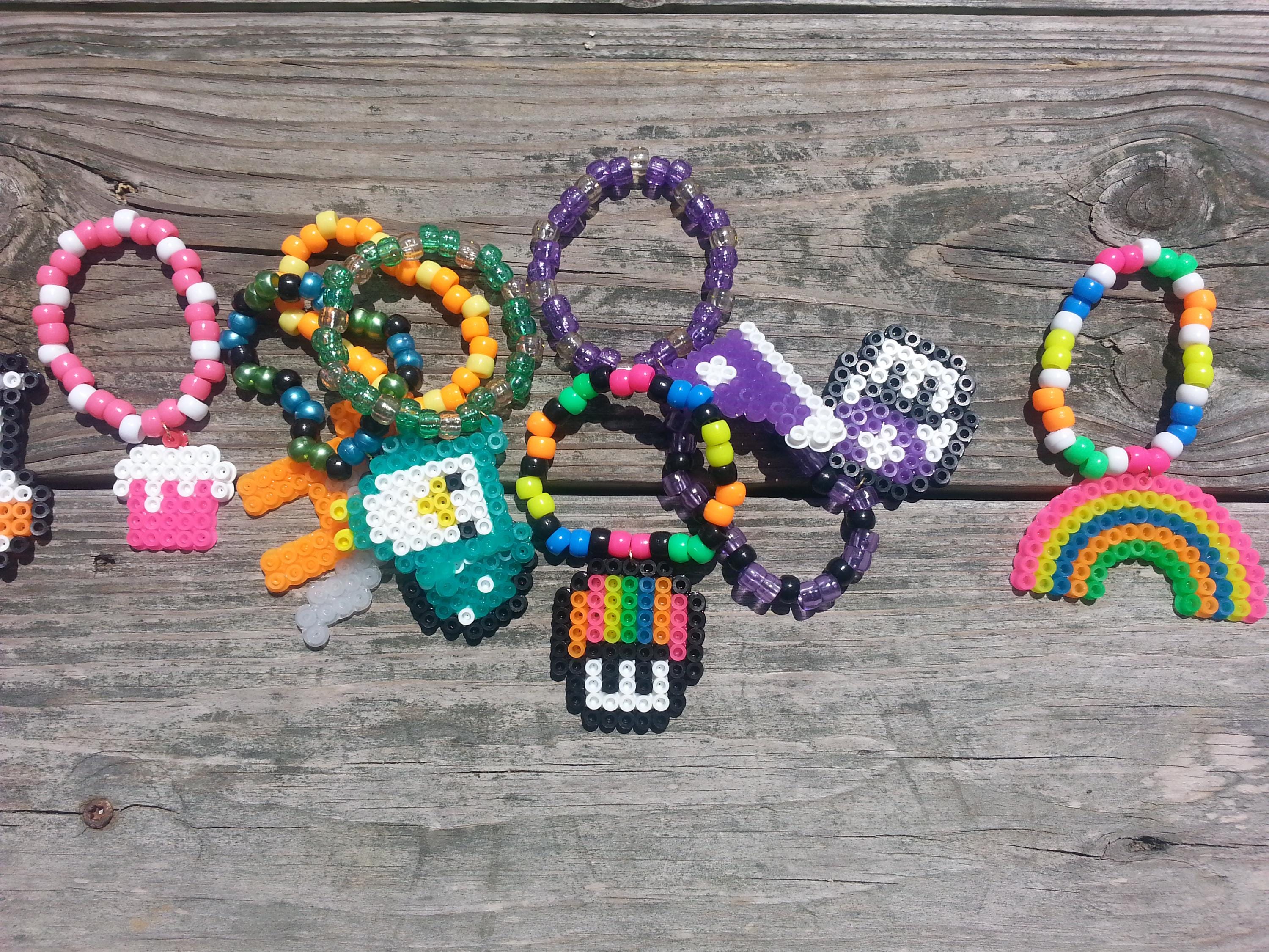 Mystery Kandi Bracelet Bundle – Kawaii Kandi Trading Singles With ...