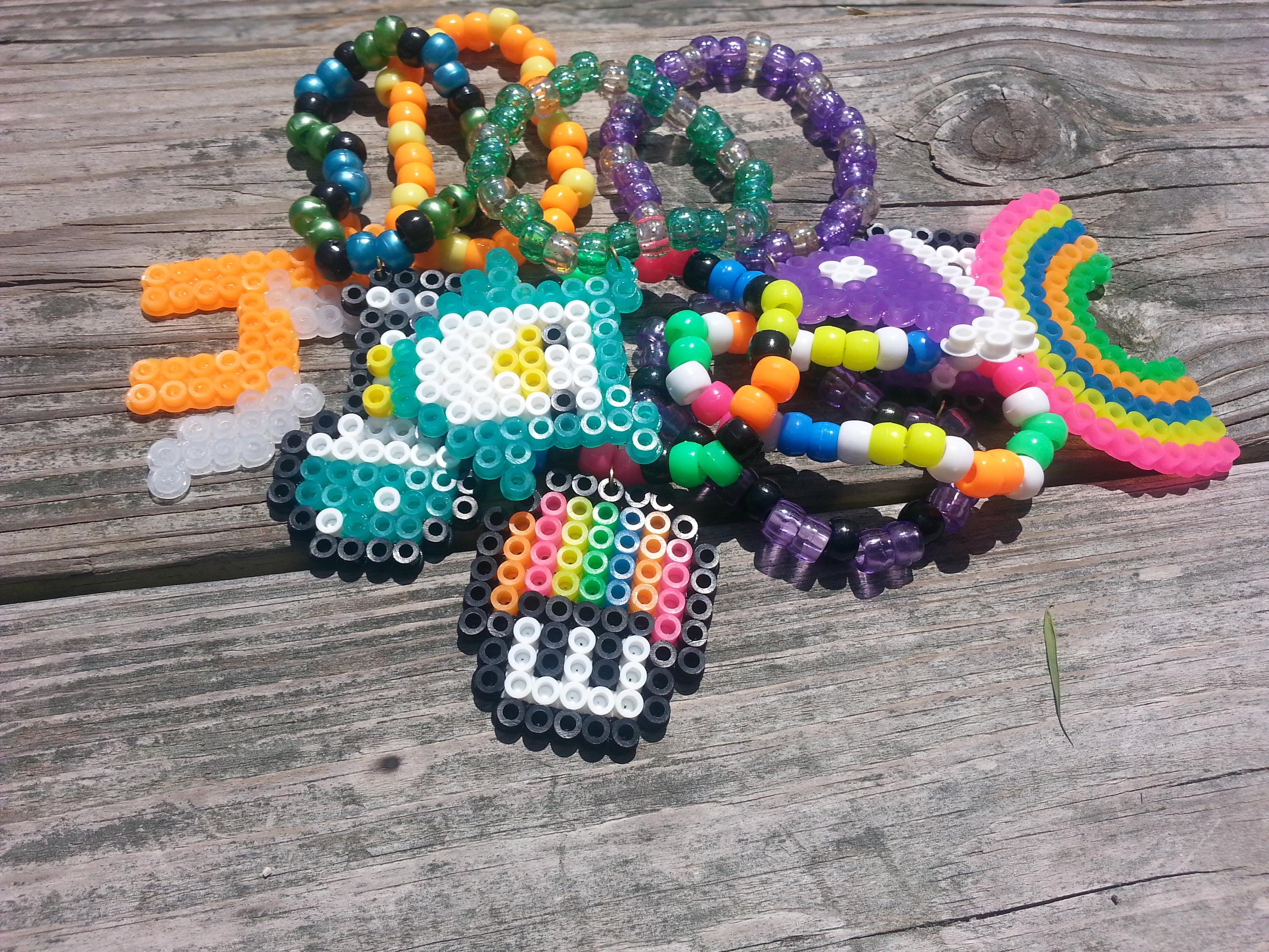 Mystery Kandi Bracelet Bundle – Kawaii Kandi Trading Singles With ...