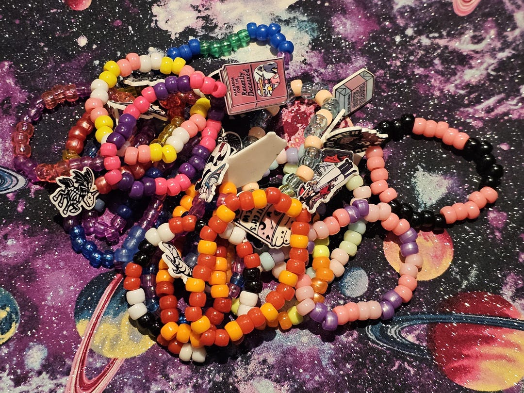 Mystery Kandi Bracelet Bundle – Spooky Halloween Theme, Endless Fun! - Etsy