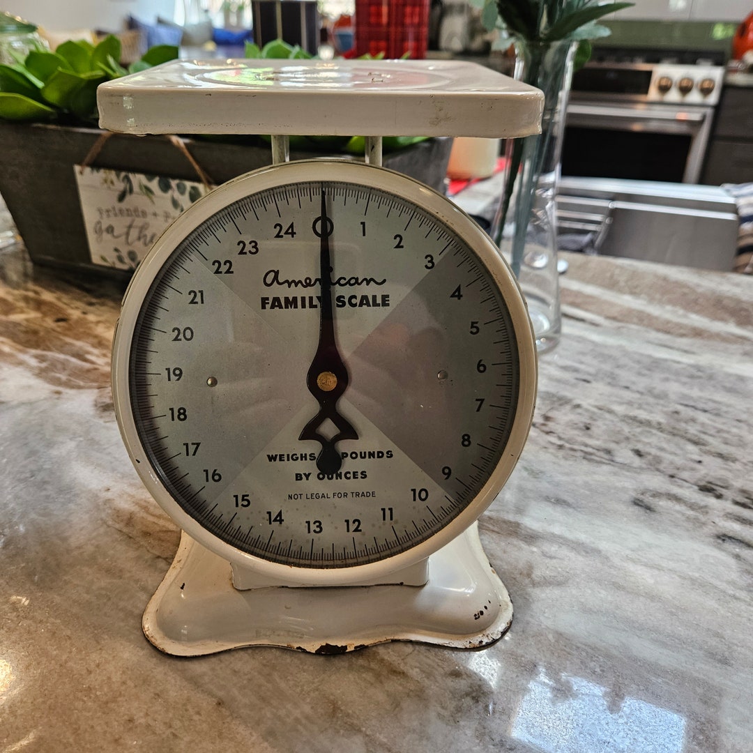 Vintage American Family Scale - Etsy