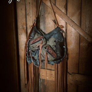 Handmade, Raw, Grunge, Original Tattered, Distressed, Dirty Hobo ...