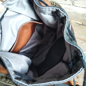 Distressed, Shaded Backpack Inspired by Postapocalyptic, Medieval and ...