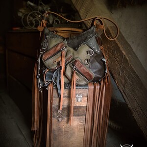 Handmade, Raw, Grunge, Original Tattered, Distressed, Dirty Hobo ...