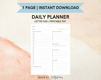 Weekly Planner Printable, Minimalist Schedule, Weekly Organizer, Office ...