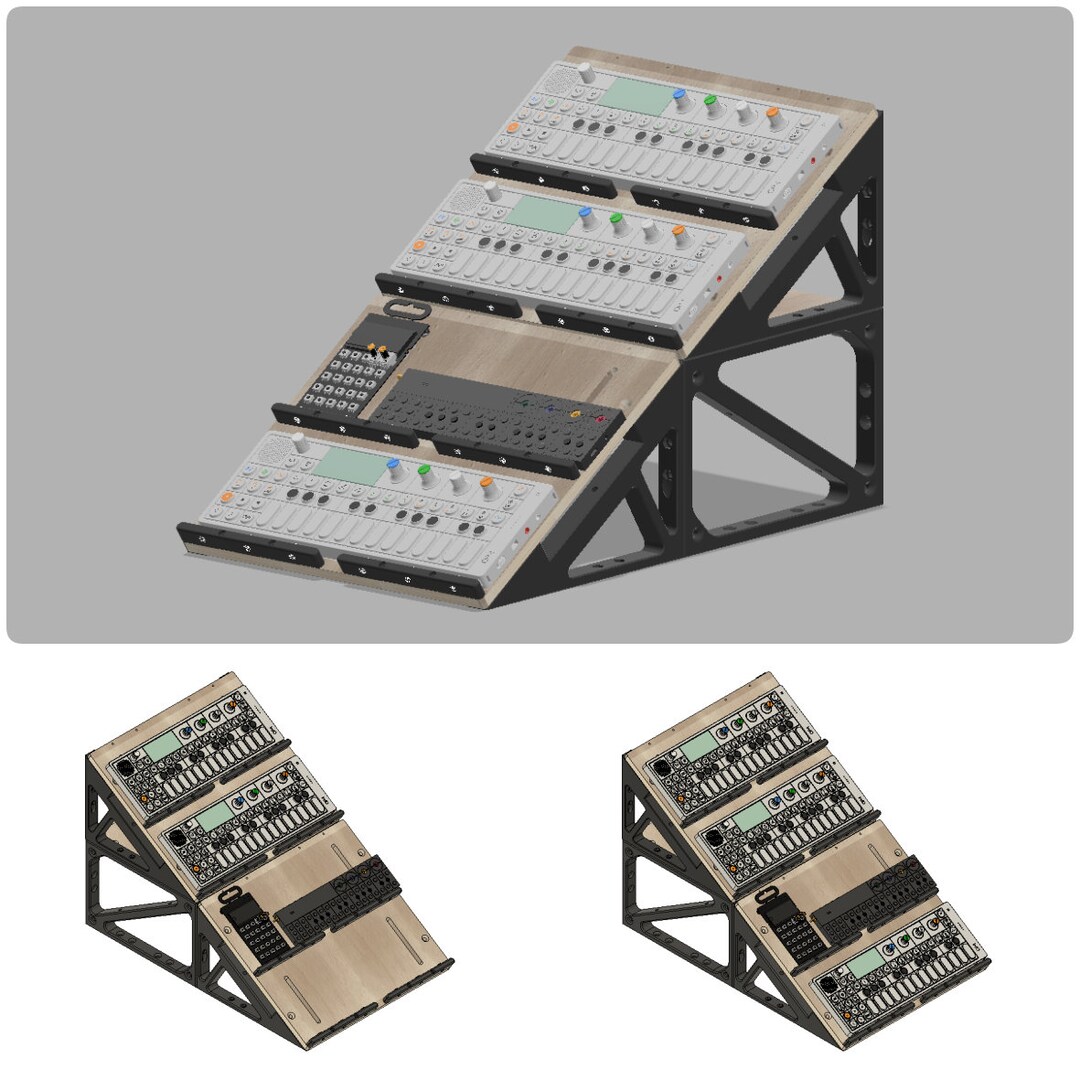 BLOK Modular Stands. Compact Line Kit for Teenage Engineering OP-1 / OP ...