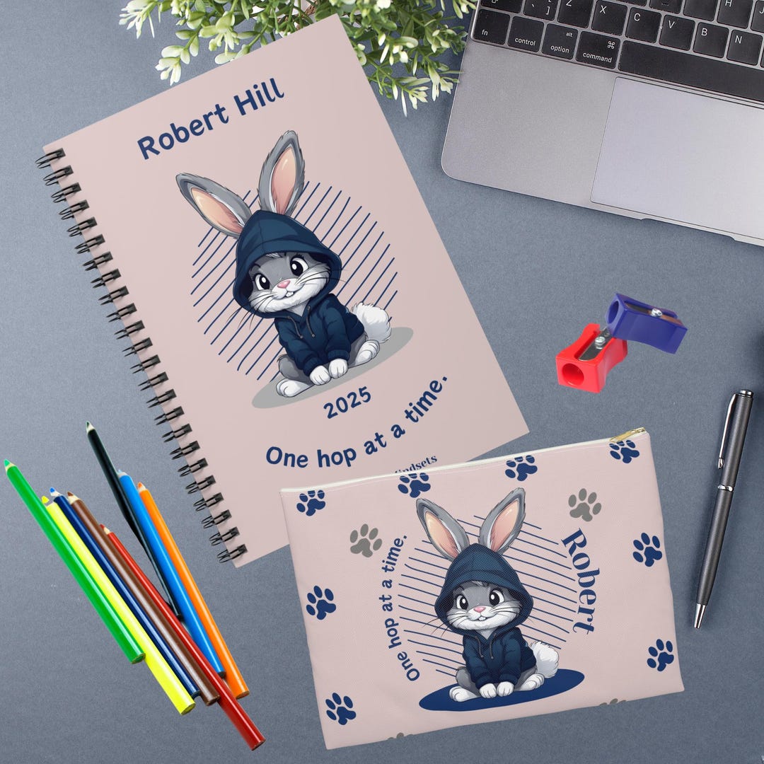 Personalized School Essentials for Kids With Custom Name and Positive ...