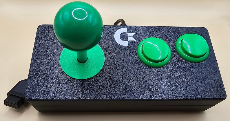 Commodore 64 and Vic-20 Two Button Arcade Style Joystick (sanwa Style ...