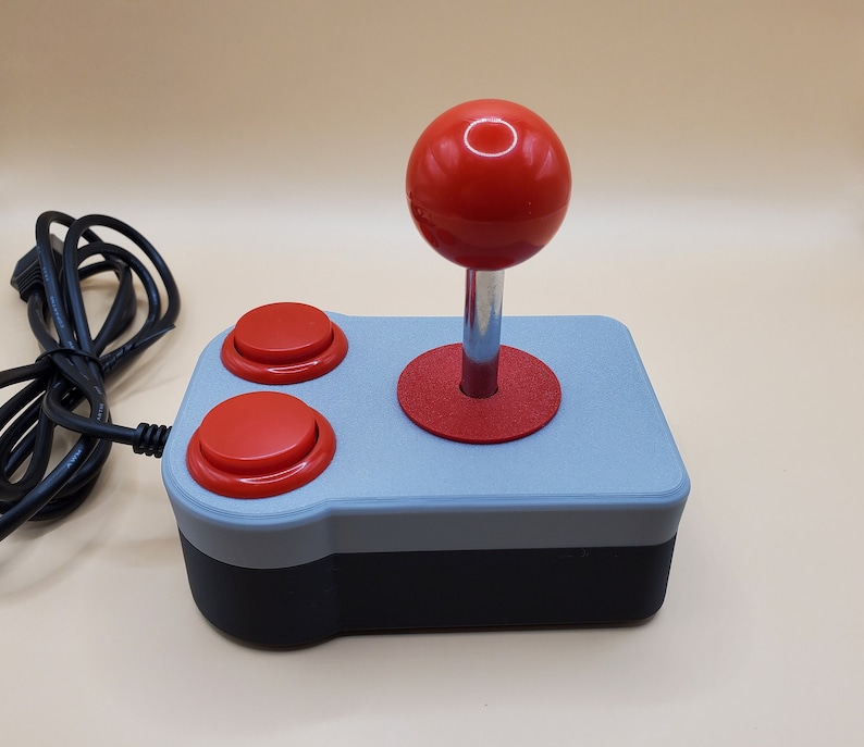 Atari Compatible Arcade Joystick (sanwa Style, 8-way) - Etsy