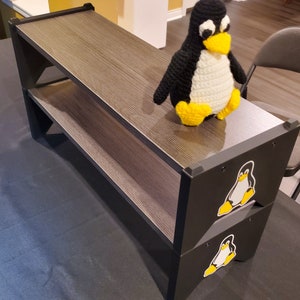 Retro Computer Monitor Stand /display Shelf With Logo. Commodore, Atari ...