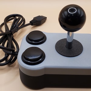 Atari Compatible Arcade Joystick (sanwa Style, 8-way) - Etsy