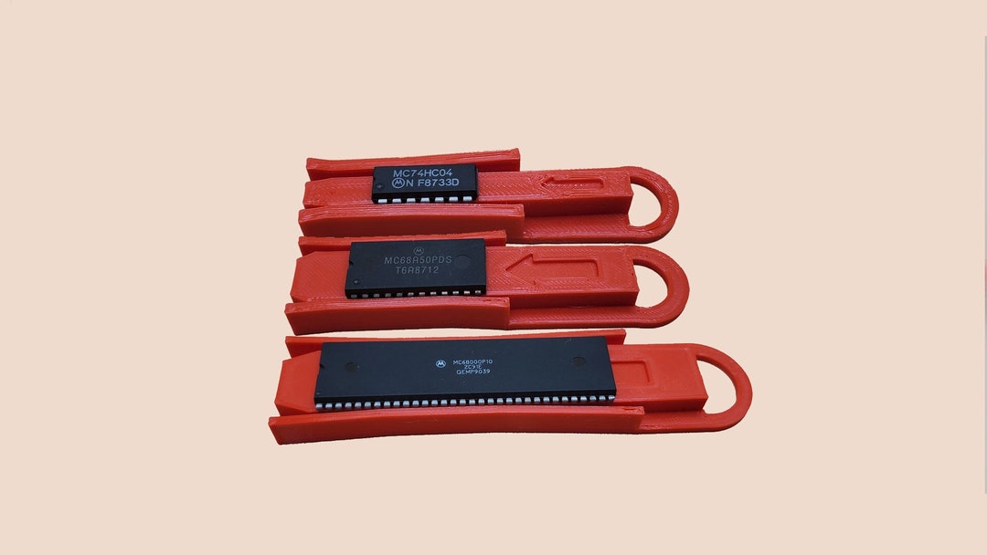 IC Chip Straightener Set for Small .3, Medium .6 and Large .9 Dip Chips ...