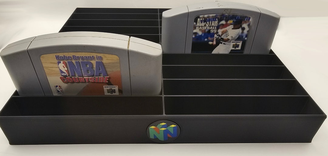 Nintendo 64 Cartridge Holder Storage Tray With 20 Slots - Etsy