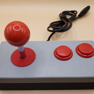 Commodore 64 and Vic-20 Two Button Arcade Style Joystick (sanwa Style ...