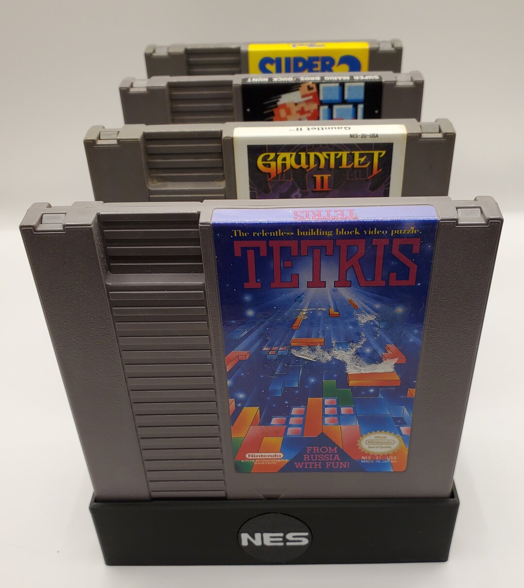 Nintendo NES Cartridge Holder Storage Tray With 10 Slots - Etsy