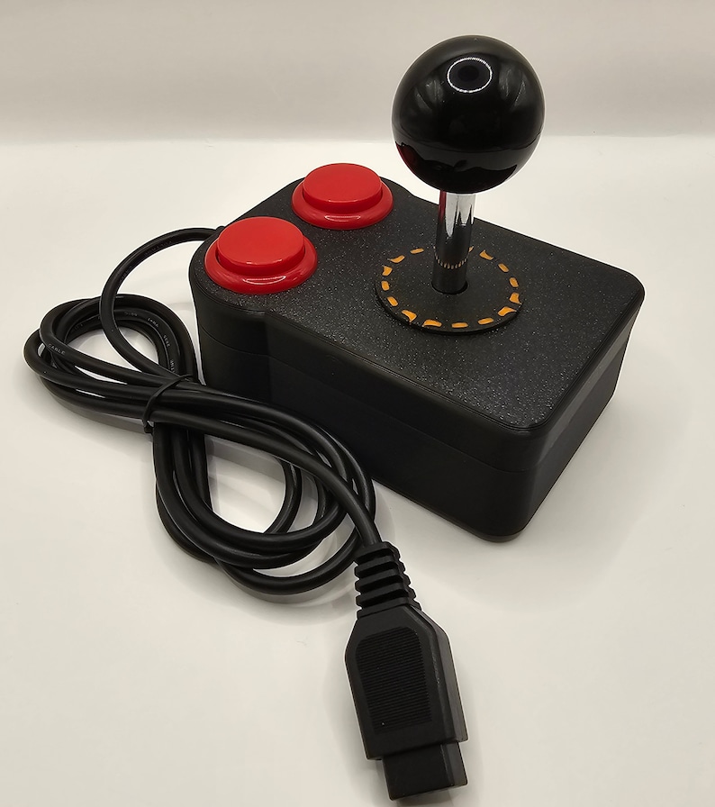 Atari Compatible Arcade Joystick (sanwa Style, 8-way) - Etsy