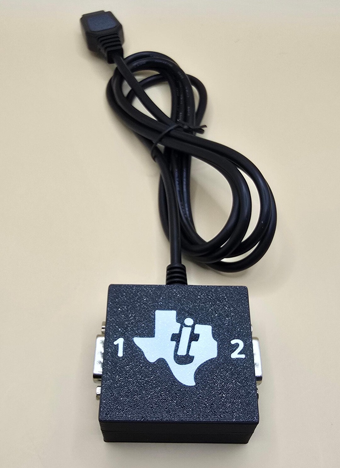 Texas Instruments TI-99/4A Dual Atari Joystick Adapter With Wired Case ...