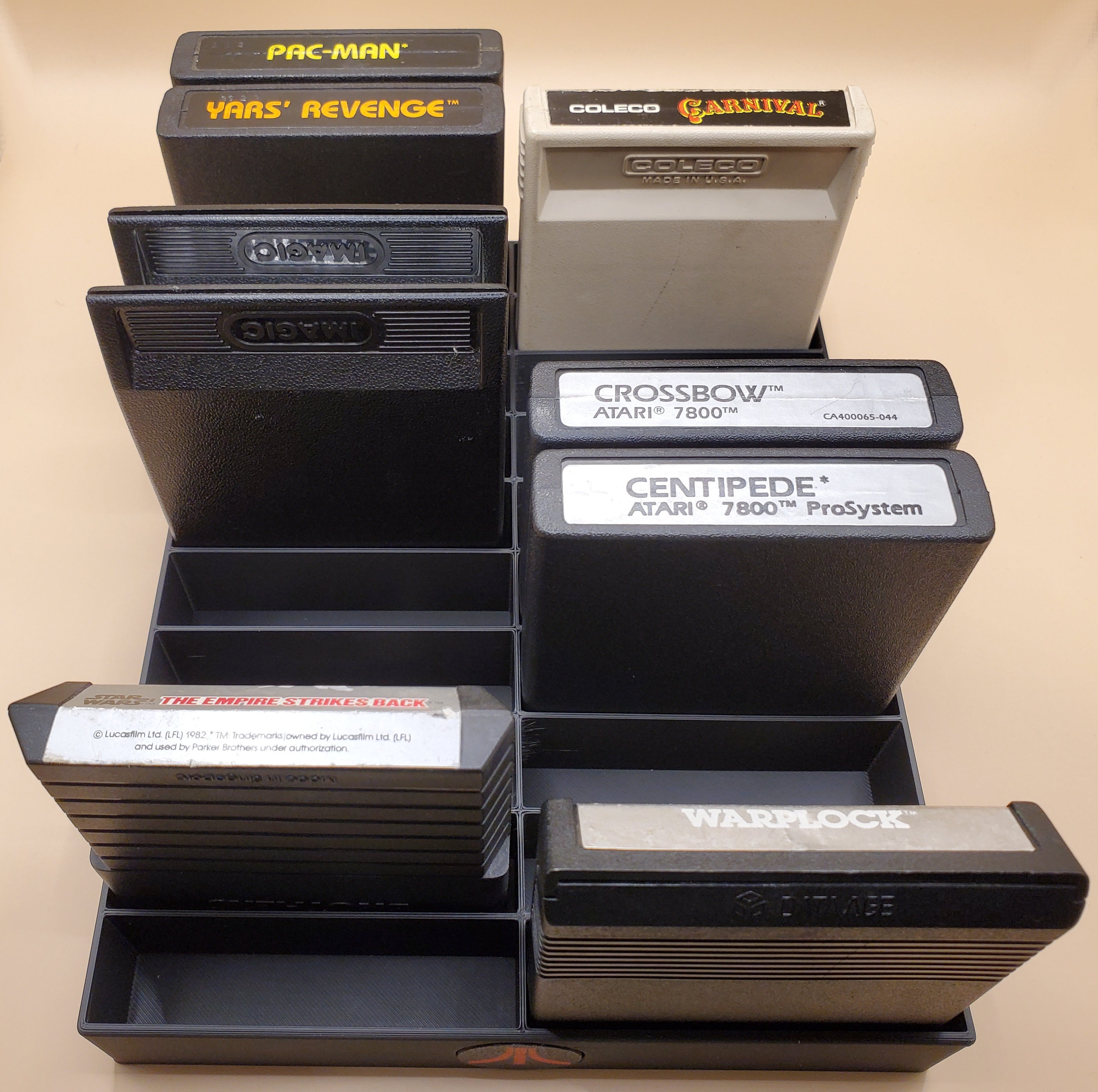 Atari 2600 - Atari 7800 - Colecovision - Cartridge Holder / Storage ...