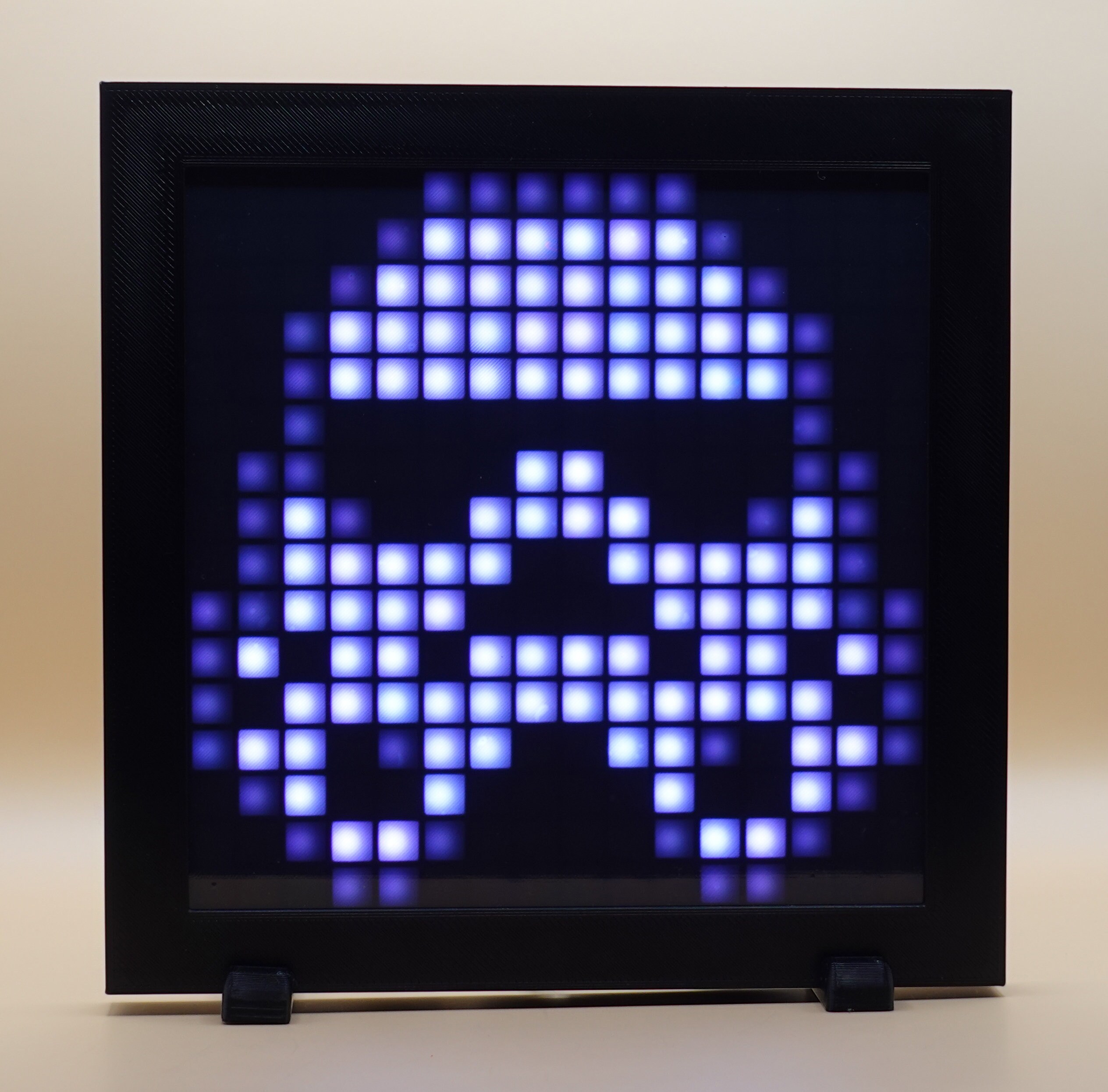 LED Matrix W/ Frame Includes Over 200 Images and Animations 16 X 16 ...
