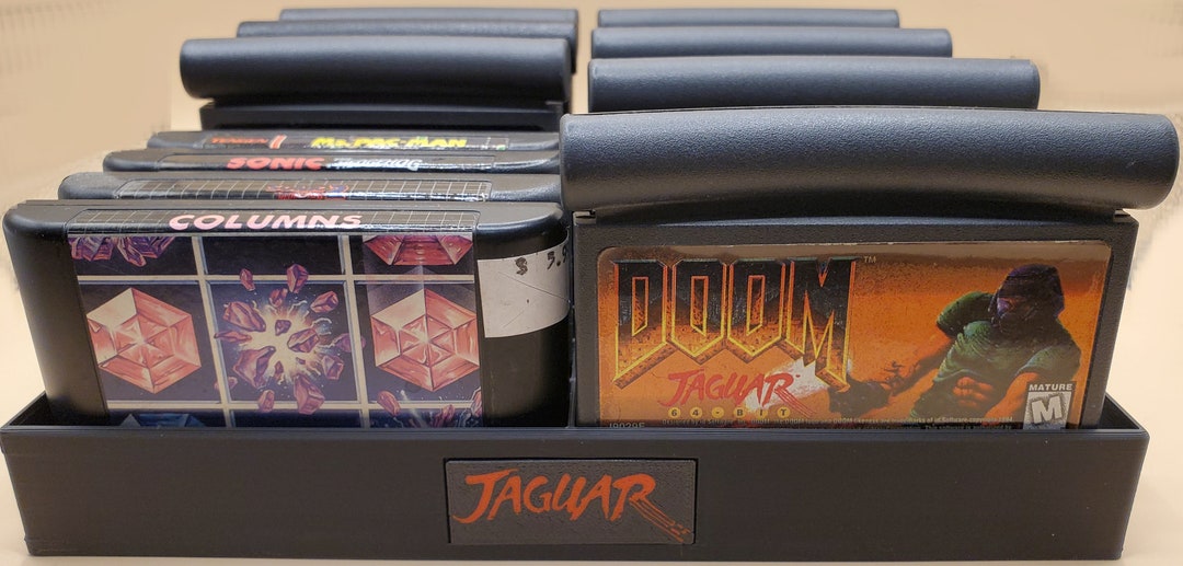 Atari Jaguar Cartridge Holder Storage Tray With 20 Slots - Etsy