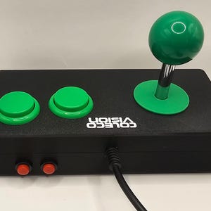 Colecovision Console and Colecovision Adam Arcade Joystick (sanwa Style ...