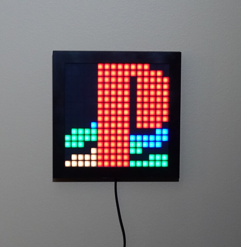 LED Matrix W/ Frame Includes Over 200 Images and Animations - Etsy